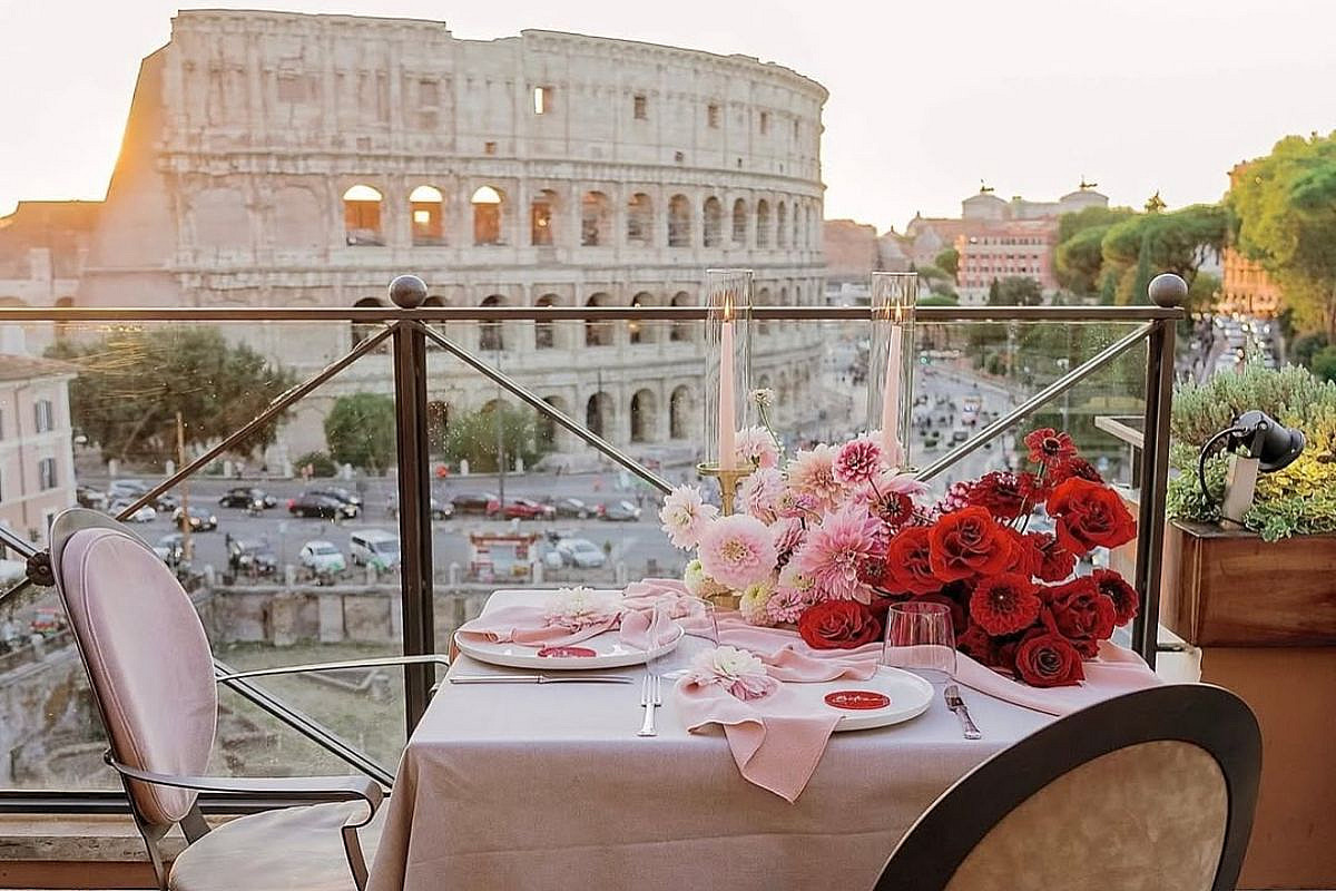 È il ristorante che regala una delle migliori viste sul Colosseo: qual ...